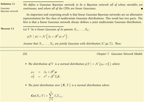 Gaussian Bayesian Networks And Covariance Calculation Cross Validated