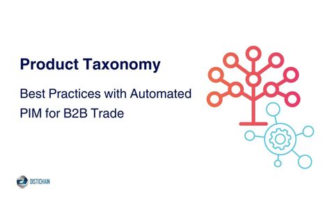 Product Taxonomy Best Practices Distichain
