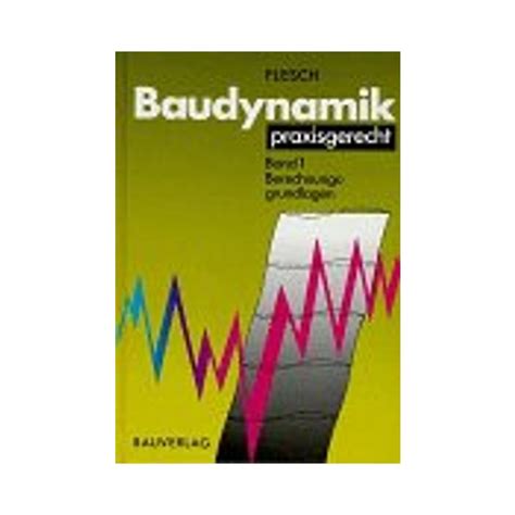 Baudynamik Praxisgerecht Berechnungsgrundlagen Gebraucht Kaufen
