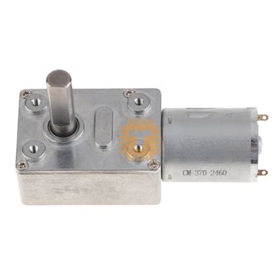Rb0288 Dc Worm Gear Motor 12v 260rpm Jgy 370