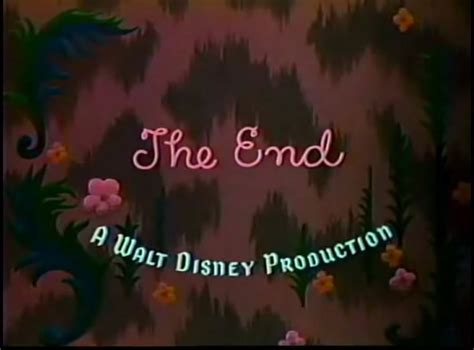 The End A Walt Disney Production Cinderella Variant
