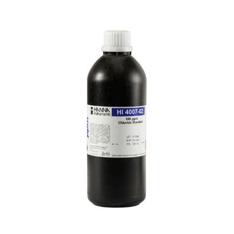 Dung Dịch Hiệu Chuẩn Cloride 1000 Ppm 500 Ml Hi4007 03 Thiết Bị Toàn