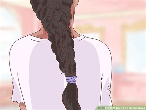 How To Do A Five Strand Braid 13 Steps With Pictures WikiHow