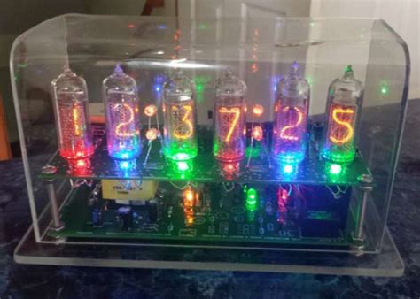nixie clock vii with gps module and more video geeky gadgets