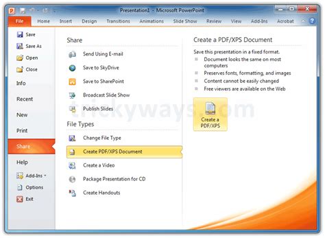 pptx to pdf