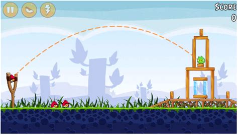 Projectile Motion Angry Birds