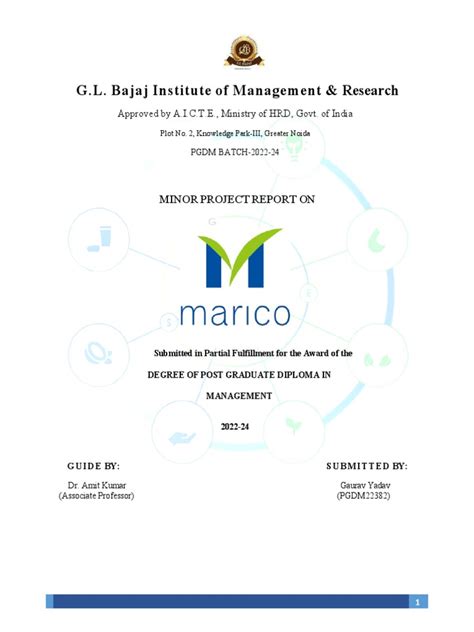 minor project 2 gaurav yadav pgdm 22382 2022 24 pdf sustainability