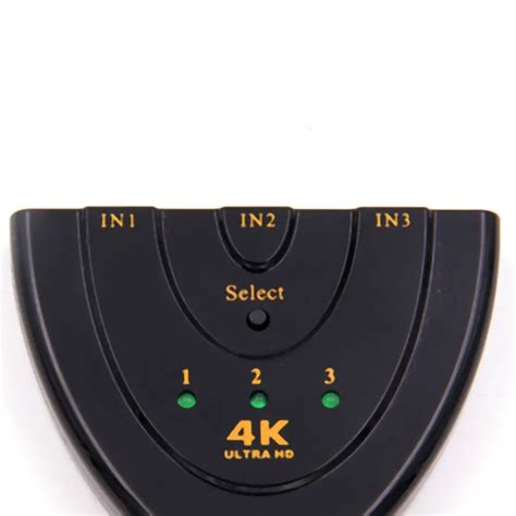Mini 3port Hdmi Splitter Adapter Cable 1 4b 1080p Switcher One Click Shop