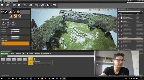 How to make a Forest in Unreal Engine 4 using the Procedural Foliage Tool - YouTube