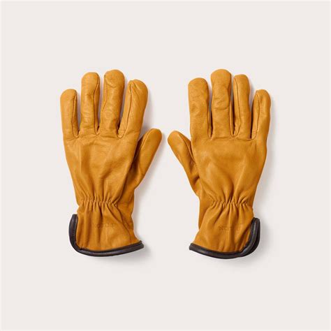 Original Lined Goatskin Gloves By Filson Tan Beige