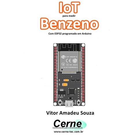 iot para medir benzeno com esp32 programado em arduino em promoção na