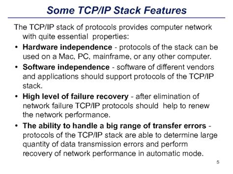 Theme 02 Stack Of Tcp Ip Protocols презентация доклад