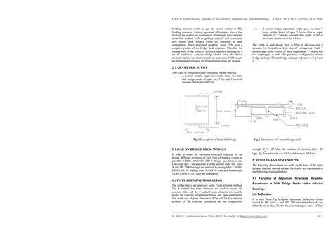 analysis of rc bridge decks for selected national a nd