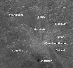 Giordano Bruno Cráter Wikipedia La Enciclopedia Libre