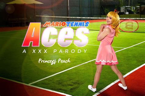 Mario Tennis Aces Princess Peach A XXX Parody VR Porn Video VRPorn Com