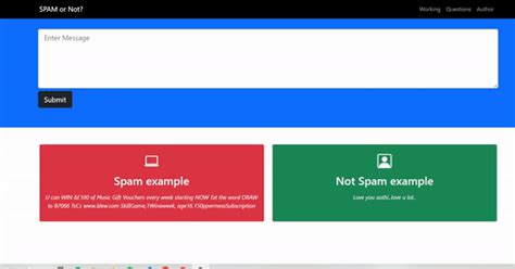 GitHub Berengarius Spam Prediction Python Flask Tensorflow Keras