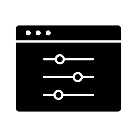Application Configuration Icon 2360275 Vector Art At Vecteezy
