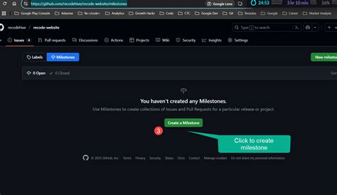 How To Create Milestone On Github Recode Hive How To Create Milestone On Github Recode Hive