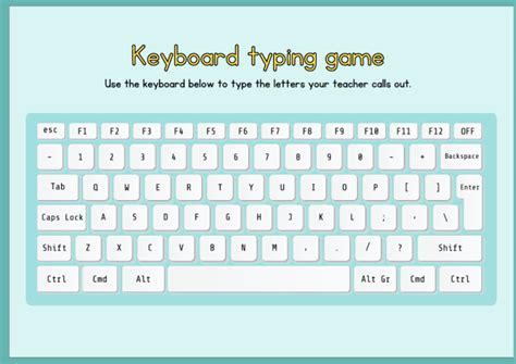 Lesson 9 Keyboard Typing Game Pdf