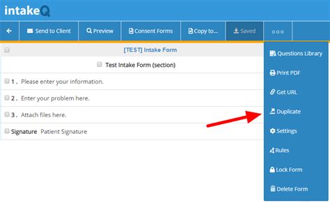 how to duplicate a questionnaire or consent form support and resource hub