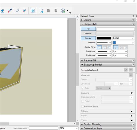 Model Turns Blue When Sent To Layout Layout Sketchup Community