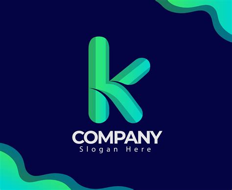 Creative Excellent Modern K Letter Logo Design Template Premium