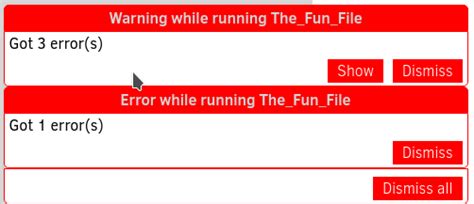 Error Notifications Support Duplicati