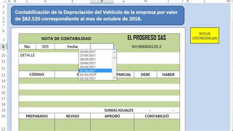 Optimiza Tu Contabilidad Con El Formato Excel Una Nota Imprescindible