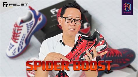 Rekomendasi Atau Nggak Sepatu Badminton Felet Spider Boost Youtube