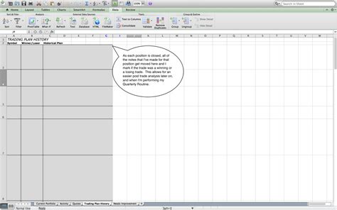 trading spreadsheet template with regard to how to create your own