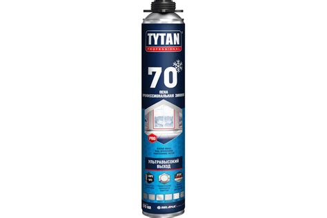 Пена монтажная TYTAN PROFESSIONAL 70 профи, 870 мл, зимняя 269906 ...