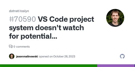 Vs Code Project System Doesnt Watch For Potential Editorconfig Files