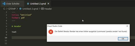 not working on windows vscode · issue 16 · quarto dev quarto vscode
