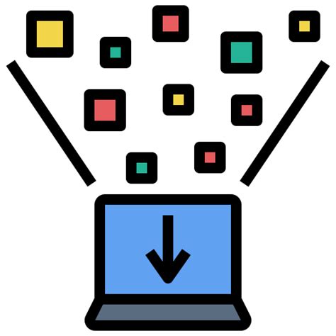Data Generic Outline Color Icon