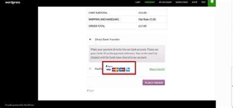 How To Replace Default Paypal Logo On WooCommerce Checkout Page Themelocation