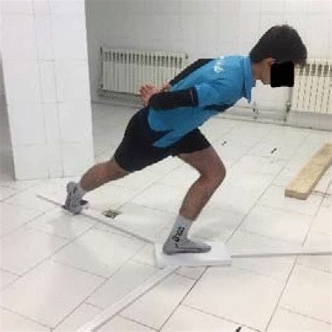 One Of The Participants Performing The Functional Movement Screening Test Download Scientific