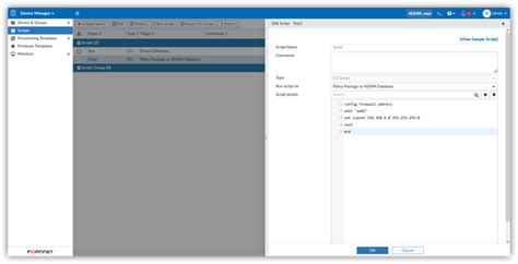 Technical Tip Cli Script Behavior To Run In Forti Fortinet Community