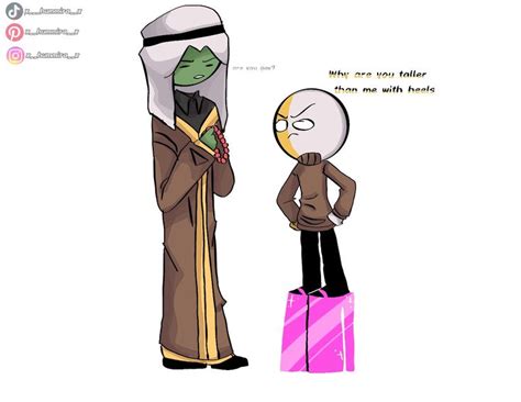 Countryhumans Saudi Arabia And Vatican City