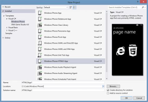 Your Mobile Website As A Windows Phone App CodeGuru