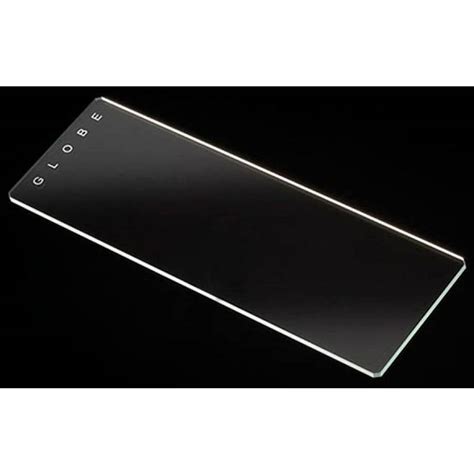Plain Glass Microscope Slides 90° Ground Edges Safety Corners Globe