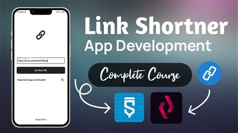 create link shortner app using api in sketchware pro app development