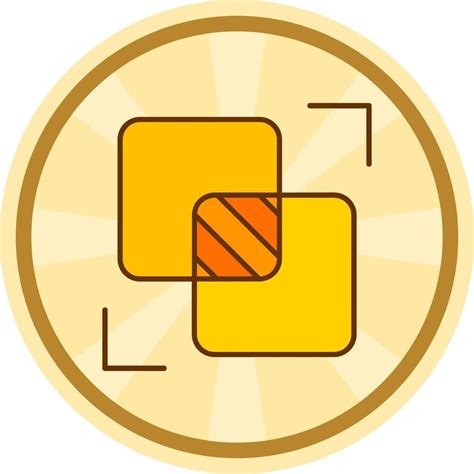 Intersect Comic Circle Icon 38274195 Vector Art At Vecteezy