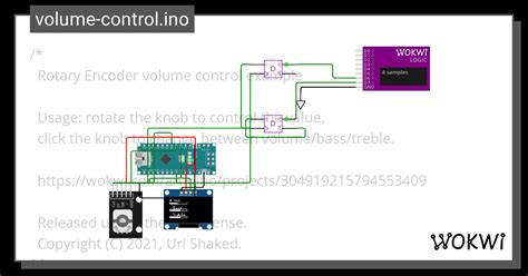 Volume Control O Wokwi Esp32 Stm32 Arduino Simulator