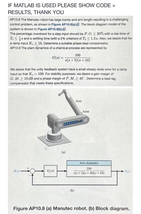 Solved If Matlab Is Used Please Show Code Results Thank