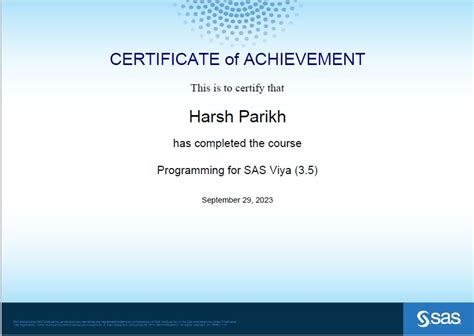 Im Happy To Share That Ive Obtained A New Certification Programming For Harsh Parikh 10