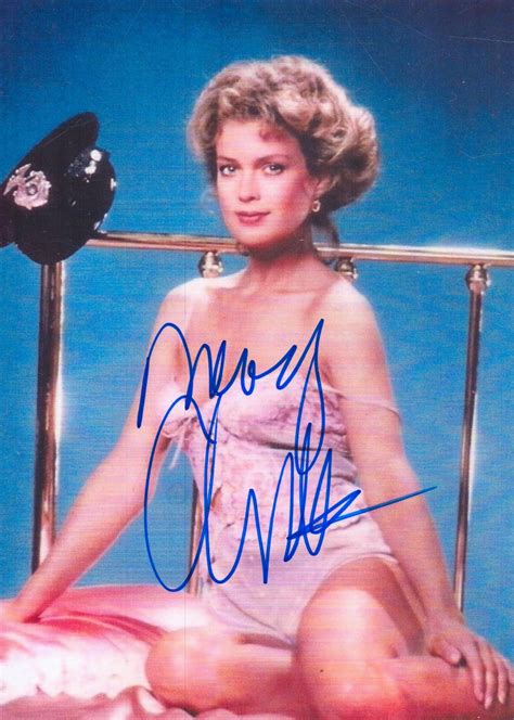 At Auction Melody Anderson Signed 7x5inch Colour Photo Good Condition