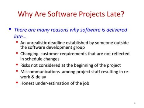 Software Engineering Project Scheduling Ppt