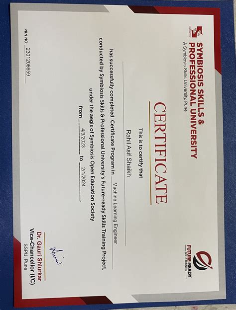 Rahil Shaikh On Linkedin Symbiosisskillsprofessionaluniversity