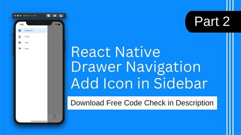Unlocking The Secret How To Add Icons In React Native Drawer YouTube