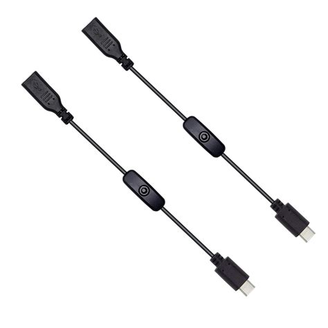 PNGKNYOCN Cm USB C Male To Female On Off Switch Cable YOUCHENG For Raspberry Pi Pack